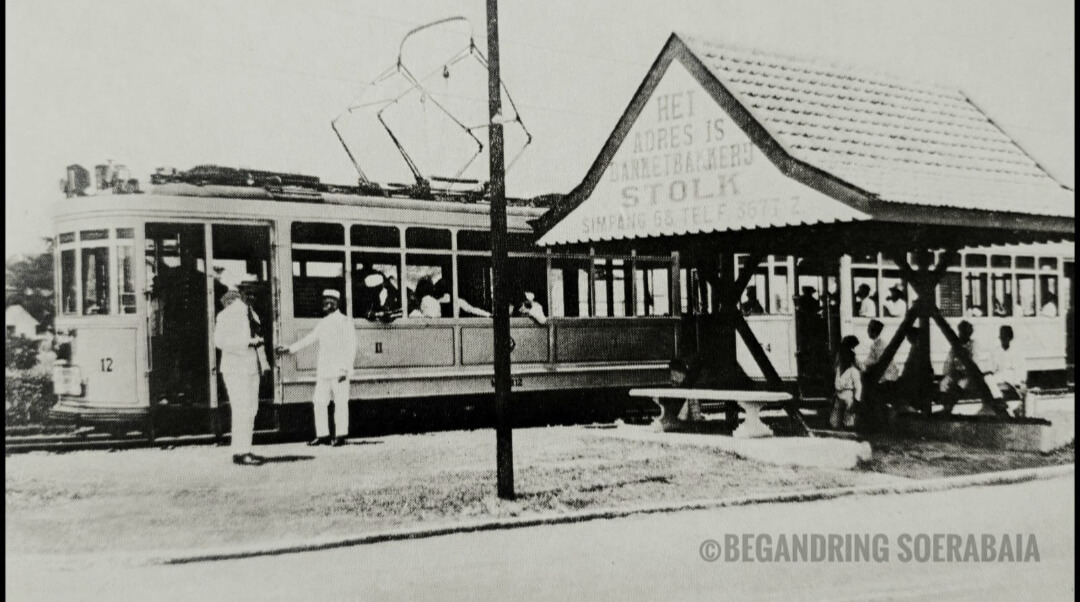 Halte Trem Listrik Surabaya,1930 (*) - Begandring