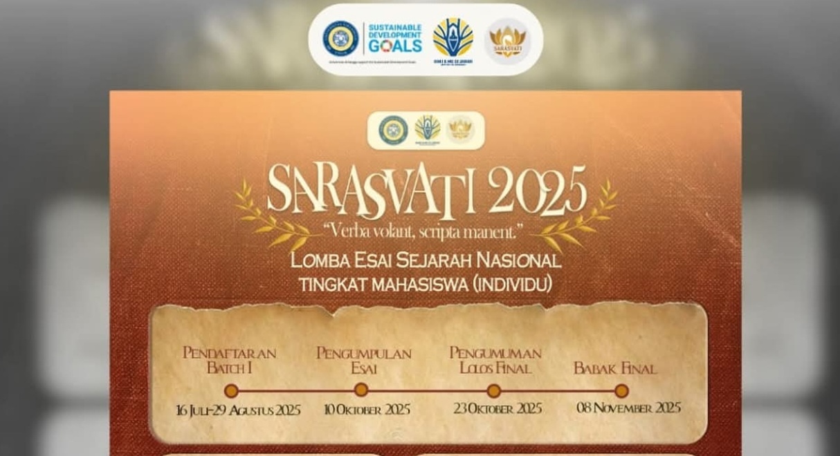 Sarasvati 2025 – Lomba Esai Sejarah Nasional - Begandring
